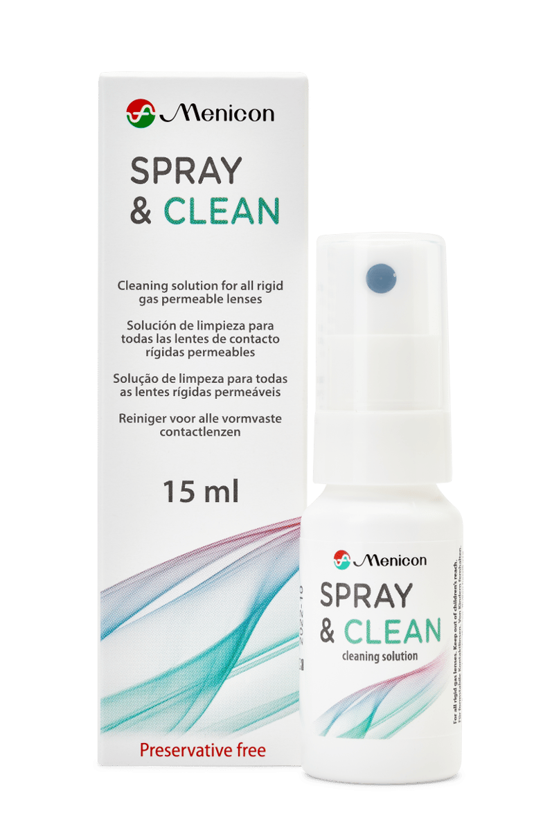SPRAY&CLEAN | Products | Consumer | Menicon Singapore